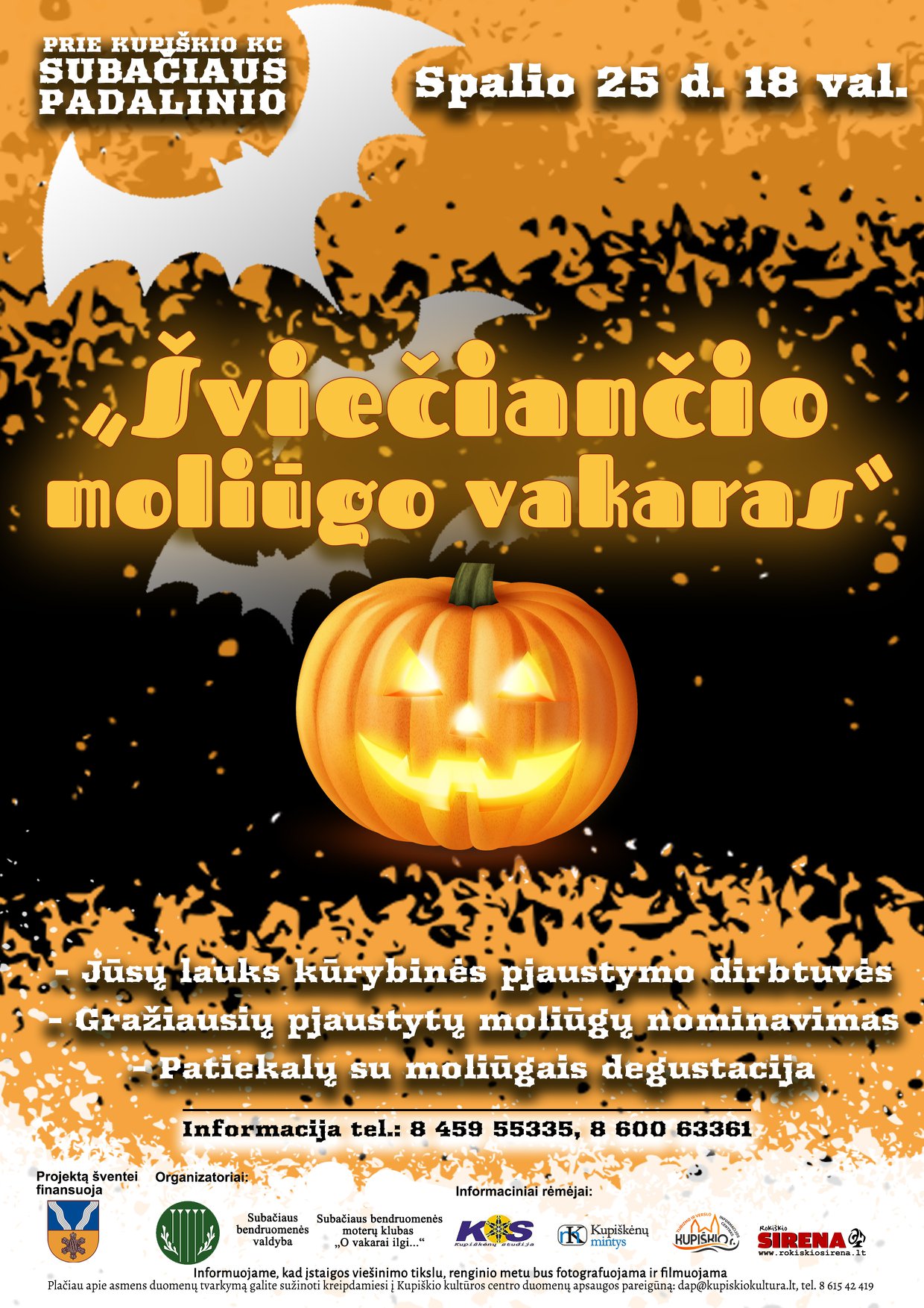 Šviečiančių moliūgų vakaras - Kupiškio socialinių paslaugų centras ...